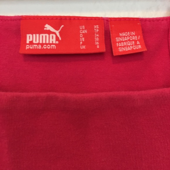 Puma | Tops | Puma Hot Pink Tank Xs | Poshmark